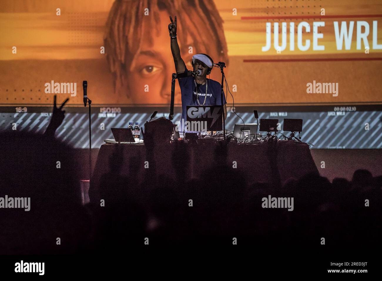 Grandmaster Flash at the William Aston Hall in Wrexham on 22nd July ...