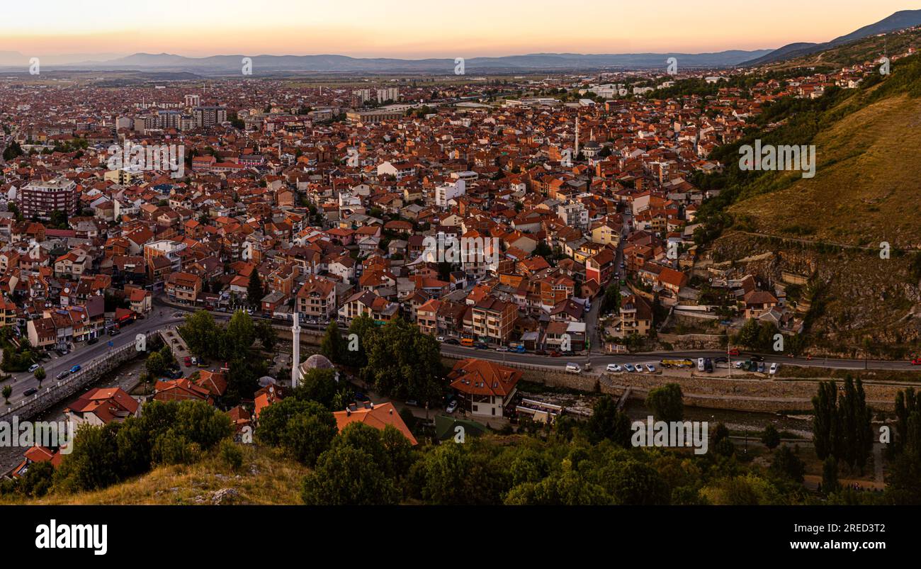 Prizren old town aerial hi-res stock photography and images - Alamy