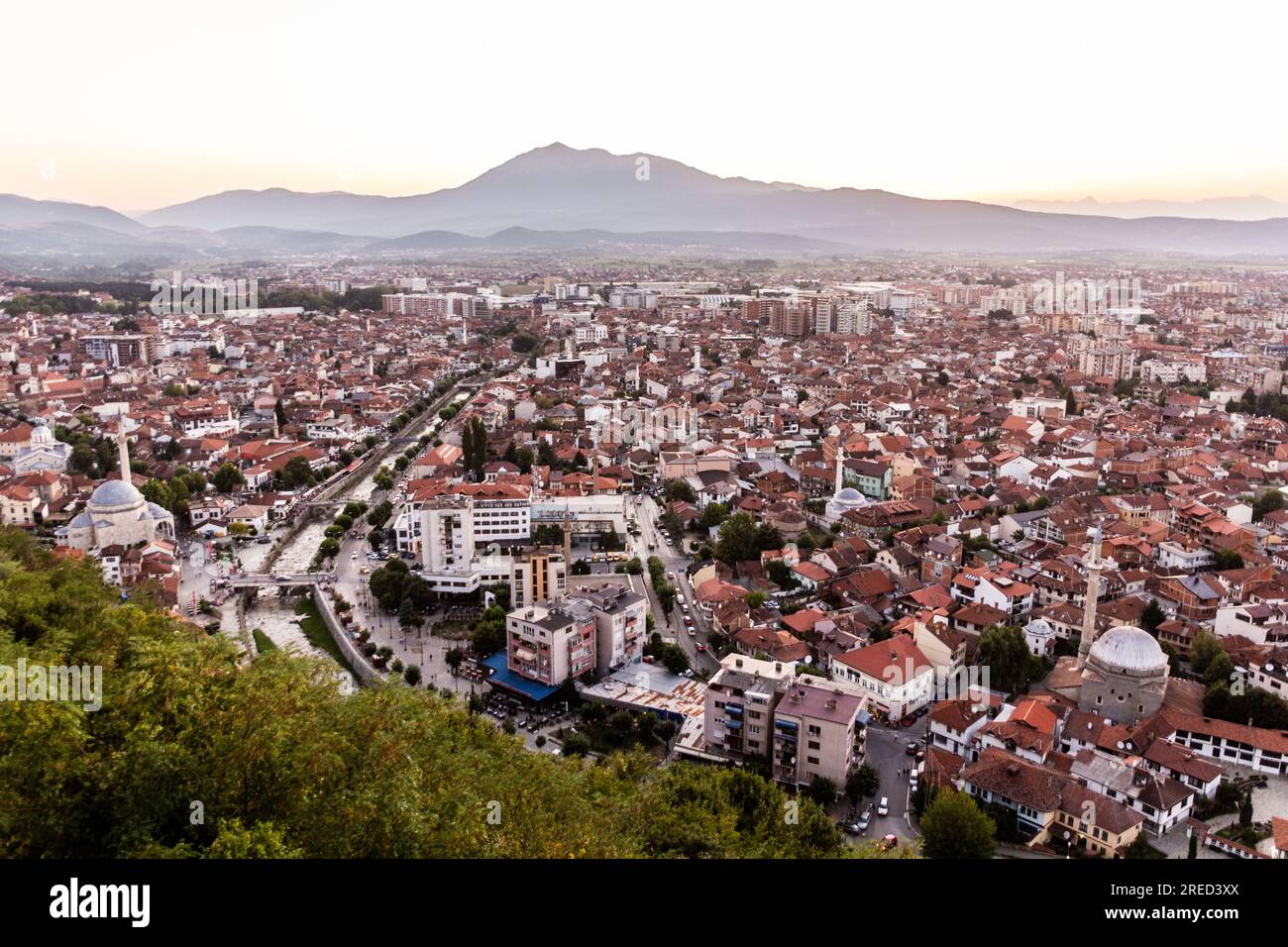 Aerial view prizren town hi-res stock photography and images - Alamy