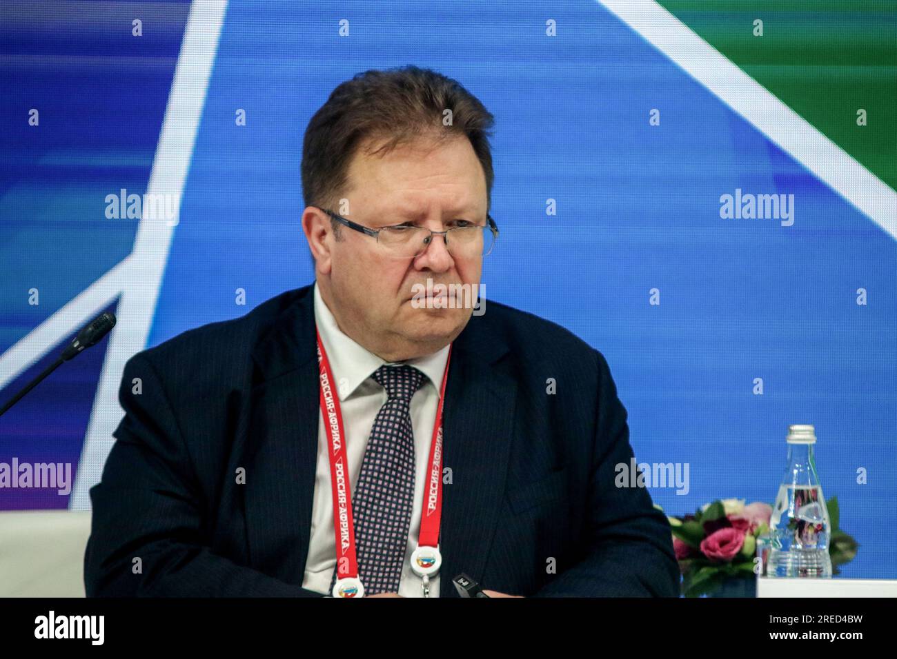 Saint Petersburg, Russia. 27th July, 2023. Vsevolod Tkachenko, Director ...