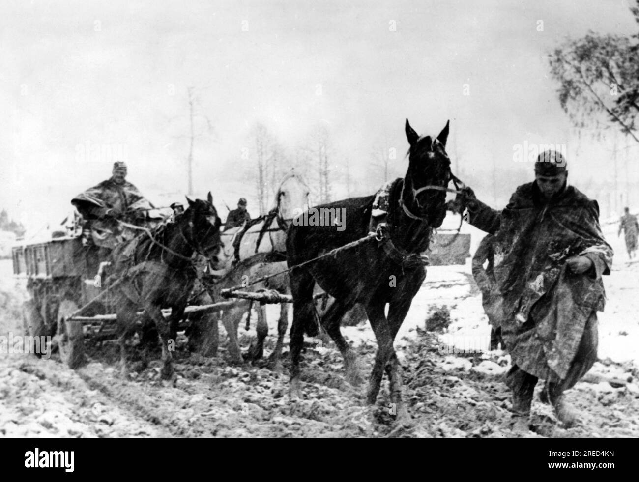 German soldiers on the advance during the October offensive of Army ...
