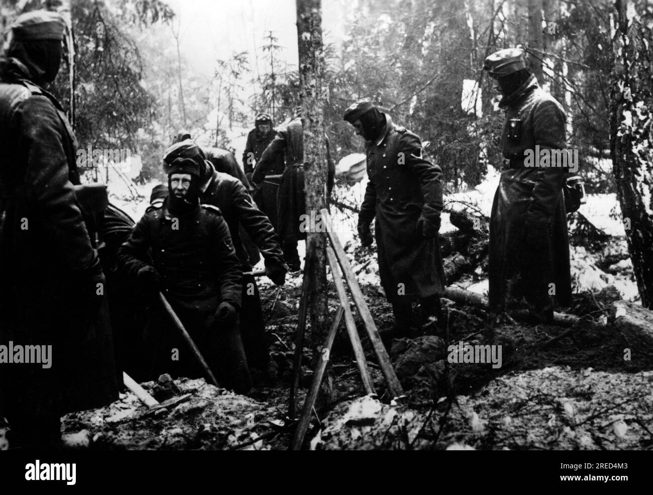 In the middle section of the Eastern Front before Moscow: German ...