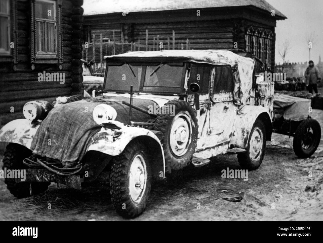 During the German attack on Moscow in the central section of the ...