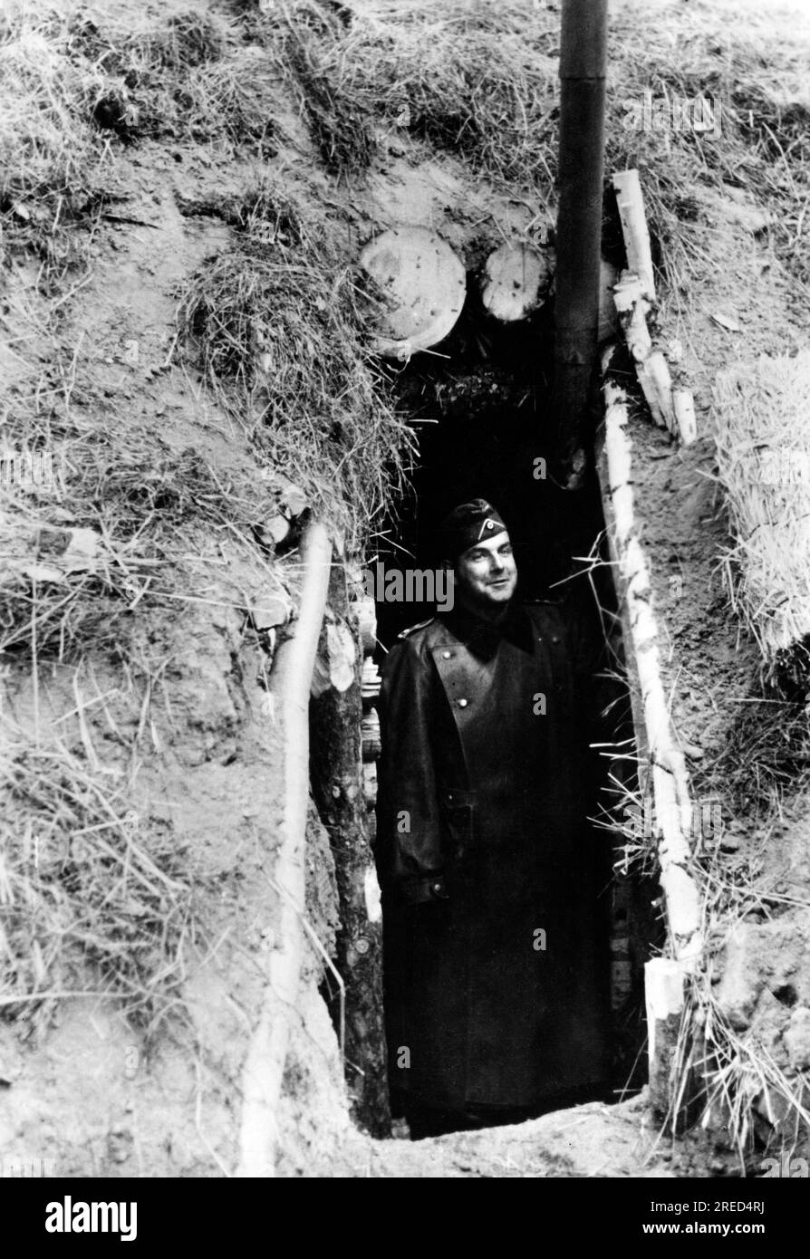 During the German attack on Moscow in the central section of the ...