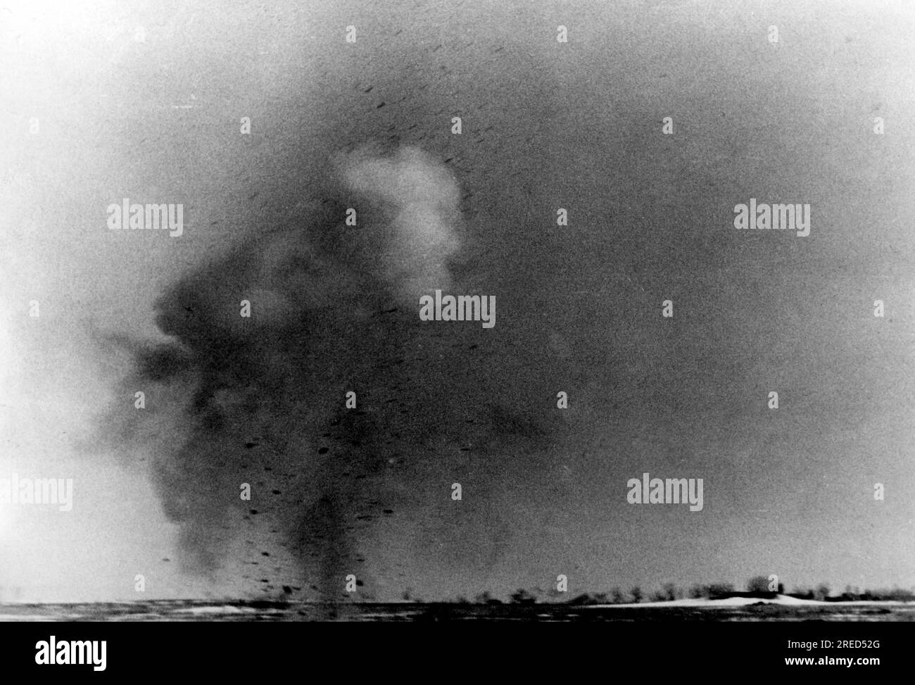 Impact of artillery hi-res stock photography and images - Alamy