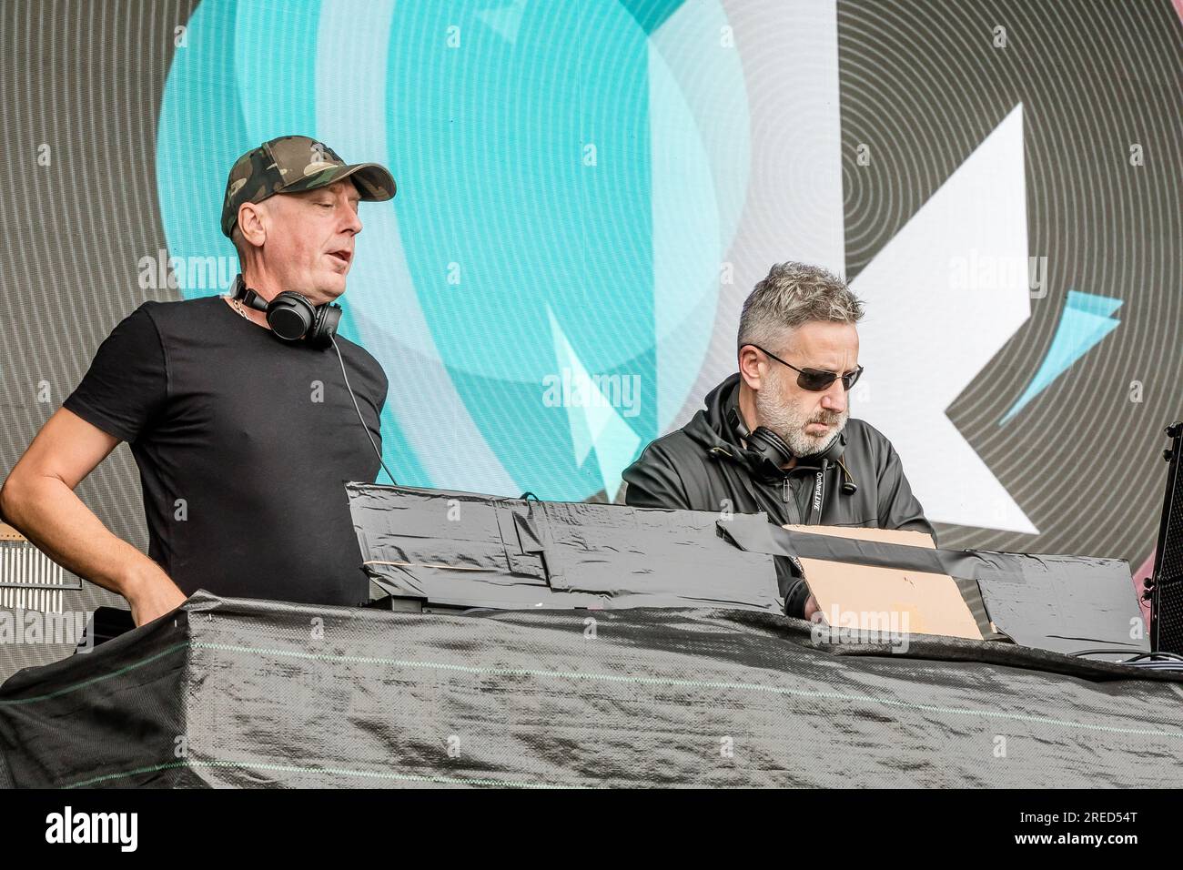 K Klass at Eirias Stadium in Colwyn Bay on 21st July 2023 Stock Photo ...