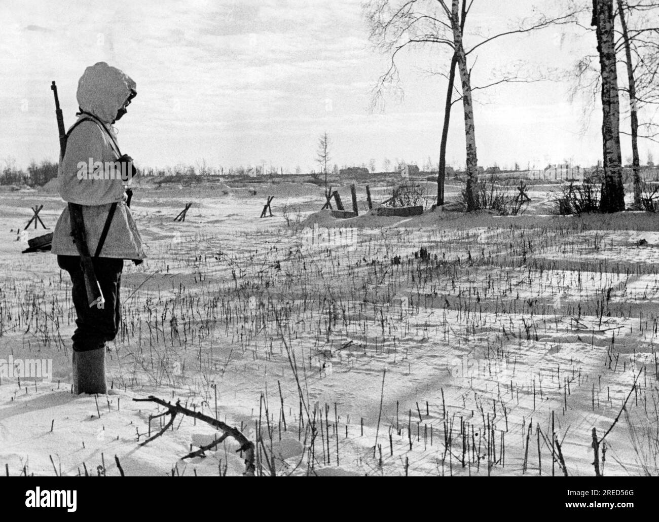 Wehrmacht in the russian winter hi-res stock photography and images - Alamy