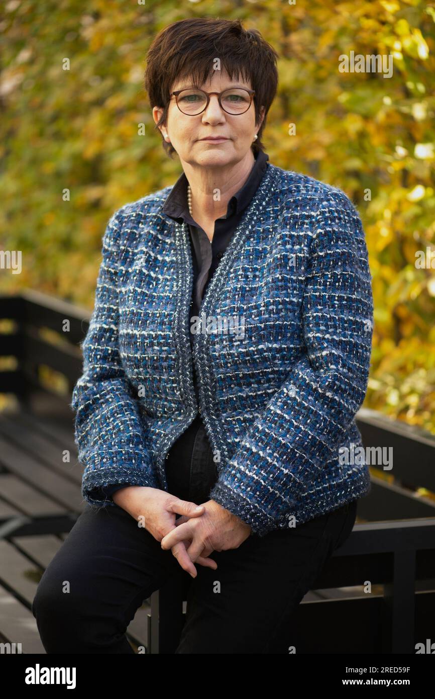 Frankfurt/Main DEU, 21.10.2021: Portraet Ursula Weidenfeld, born in ...