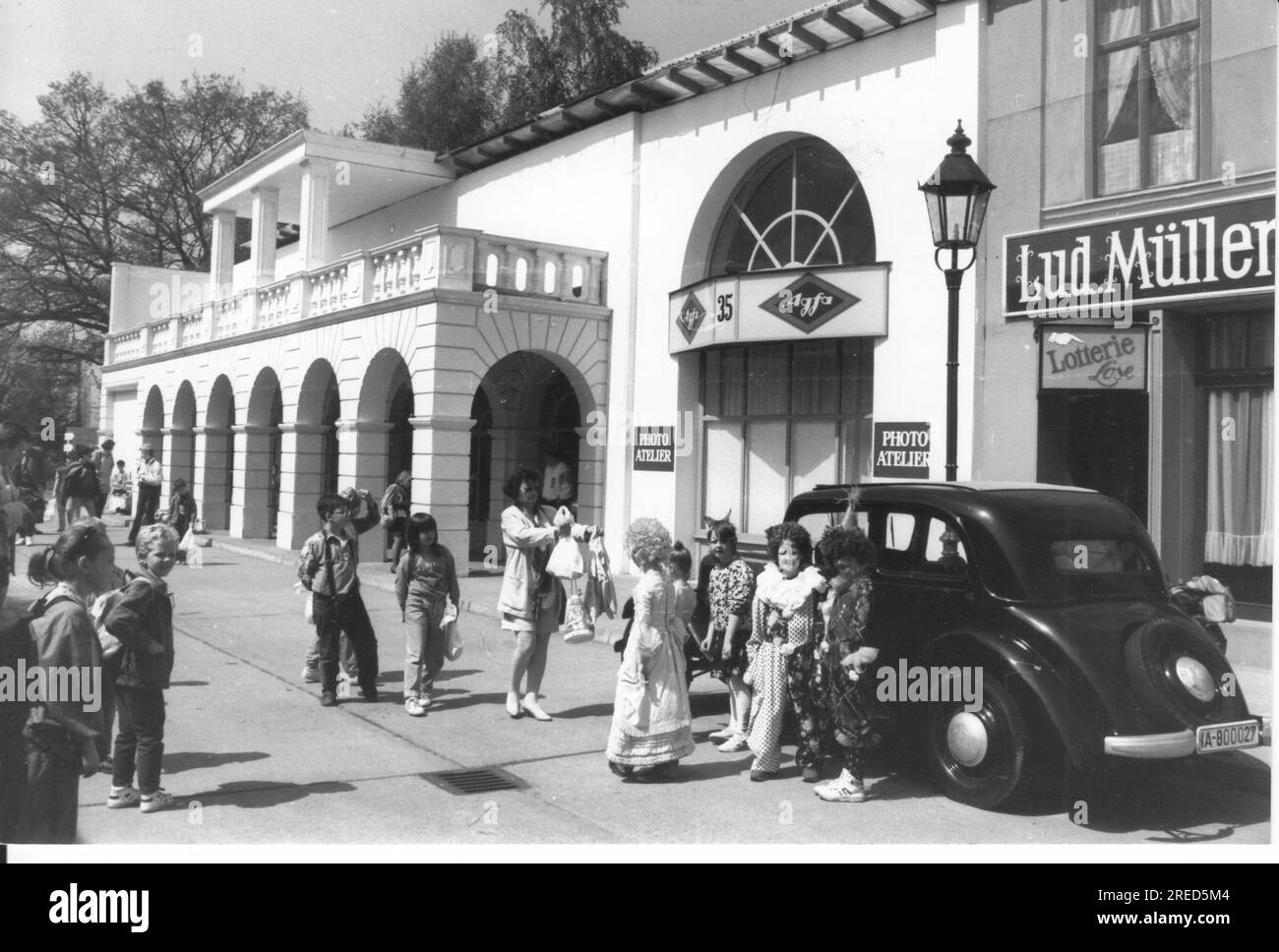 There is an old Berlin street to visit on the Filmpark grounds. Studio ...