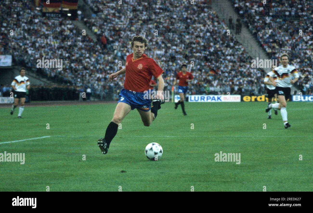 European Championship 1988: Germany - Spain 2:0/17.06.1988 in Munich ...
