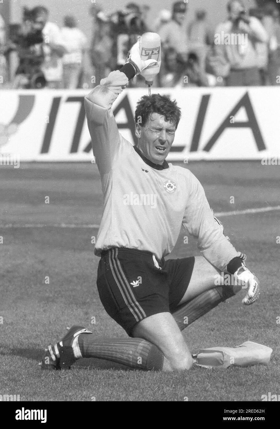 FB EM 1988 / England - Ireland 0:1 / 12.06.1988 /Goalkeeper Pat Bonner ...