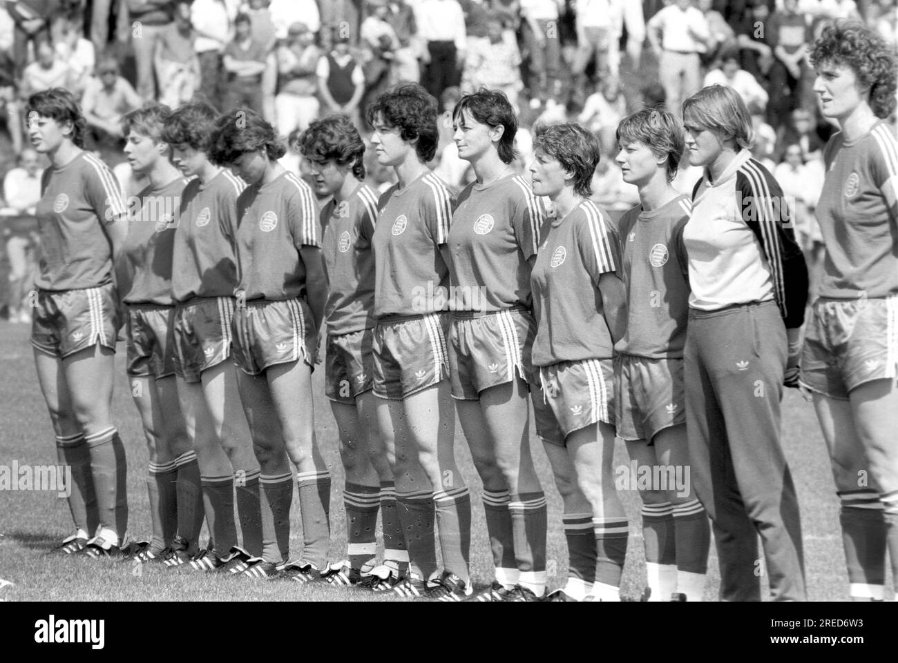 German women's soccer championship final 1985, KBC Duisburg - FC Bayern ...