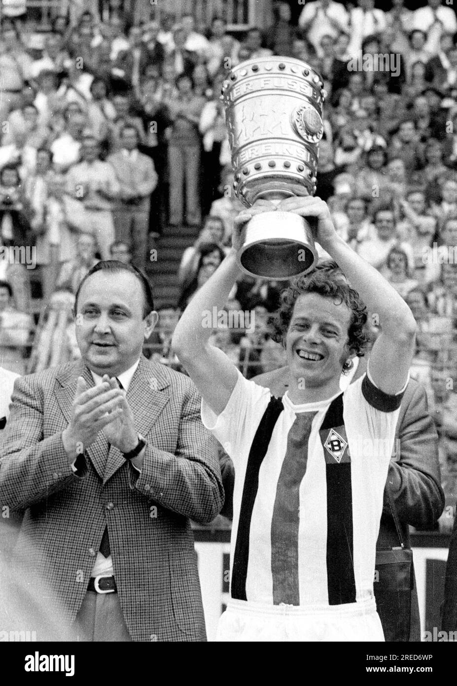 "DFB Cup final 1973: Borussia Mönchengladbach - 1. FC Köln 2:1 / Team ...