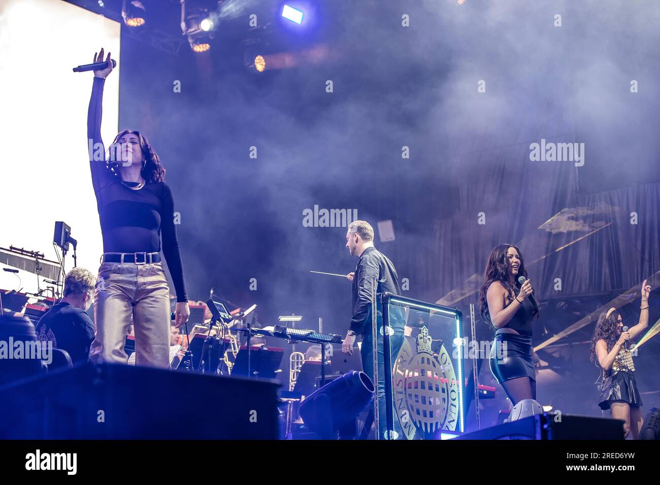 The Ministry of Sound Orchestra at Eirias Stadium in Colwyn Bay on 21st ...