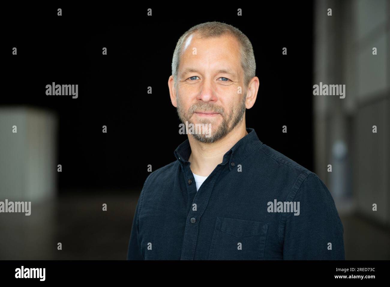 " Leipzig DEU, 27.04.2023: Portraet Daniel Leese. He is a German author ...