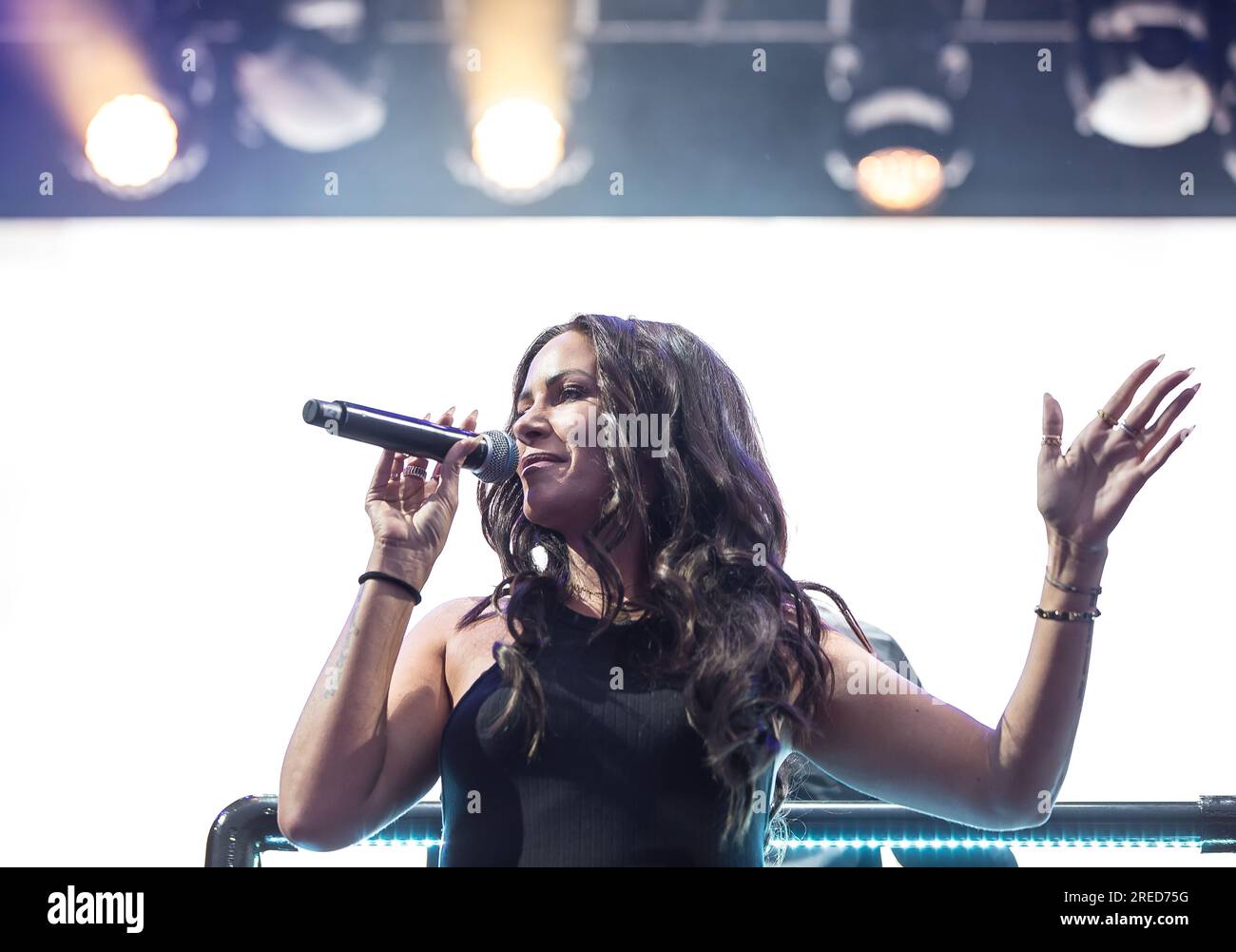 The Ministry of Sound Orchestra at Eirias Stadium in Colwyn Bay on 21st ...