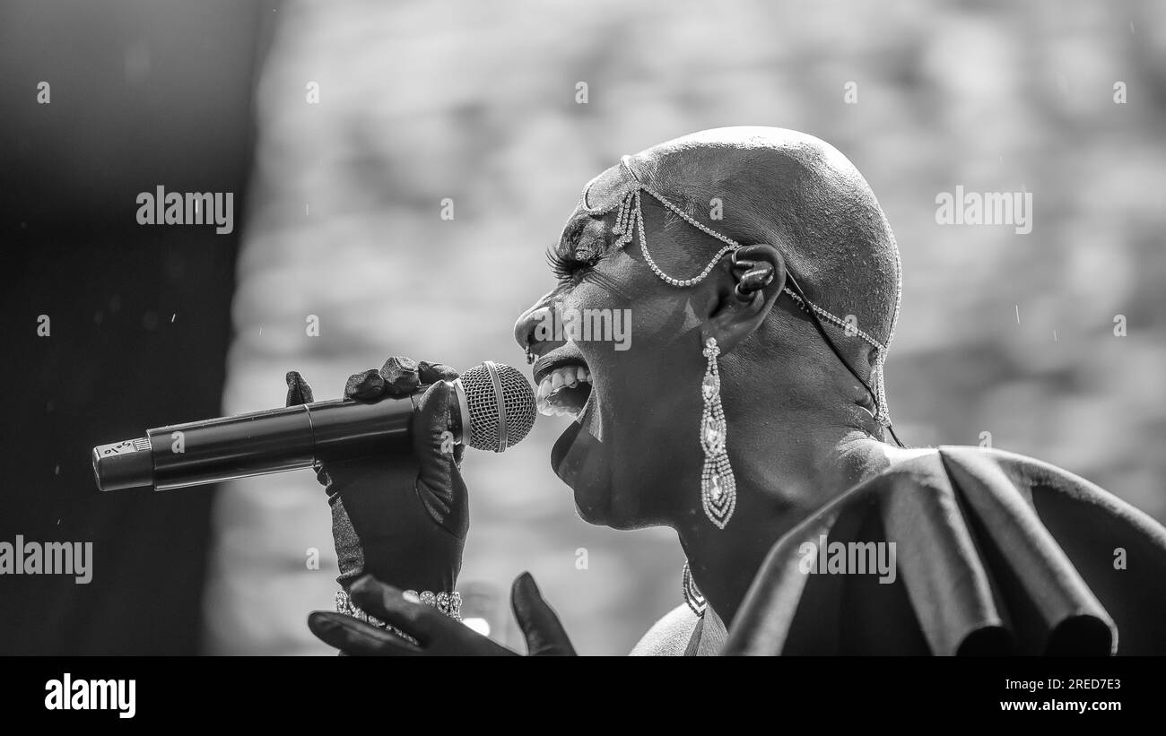 The Ministry of Sound Orchestra at Eirias Stadium in Colwyn Bay on 21st ...