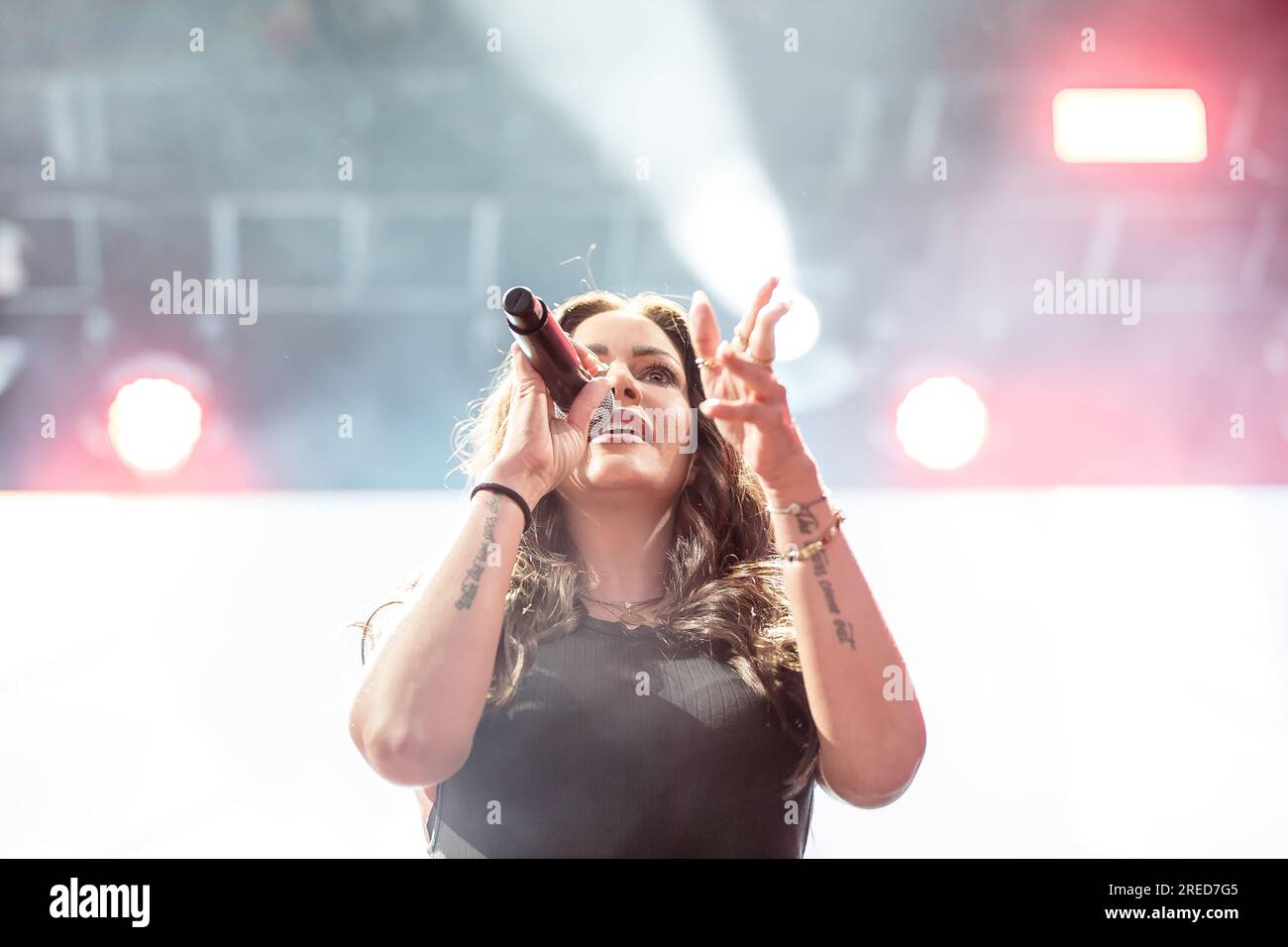 The Ministry of Sound Orchestra at Eirias Stadium in Colwyn Bay on 21st ...