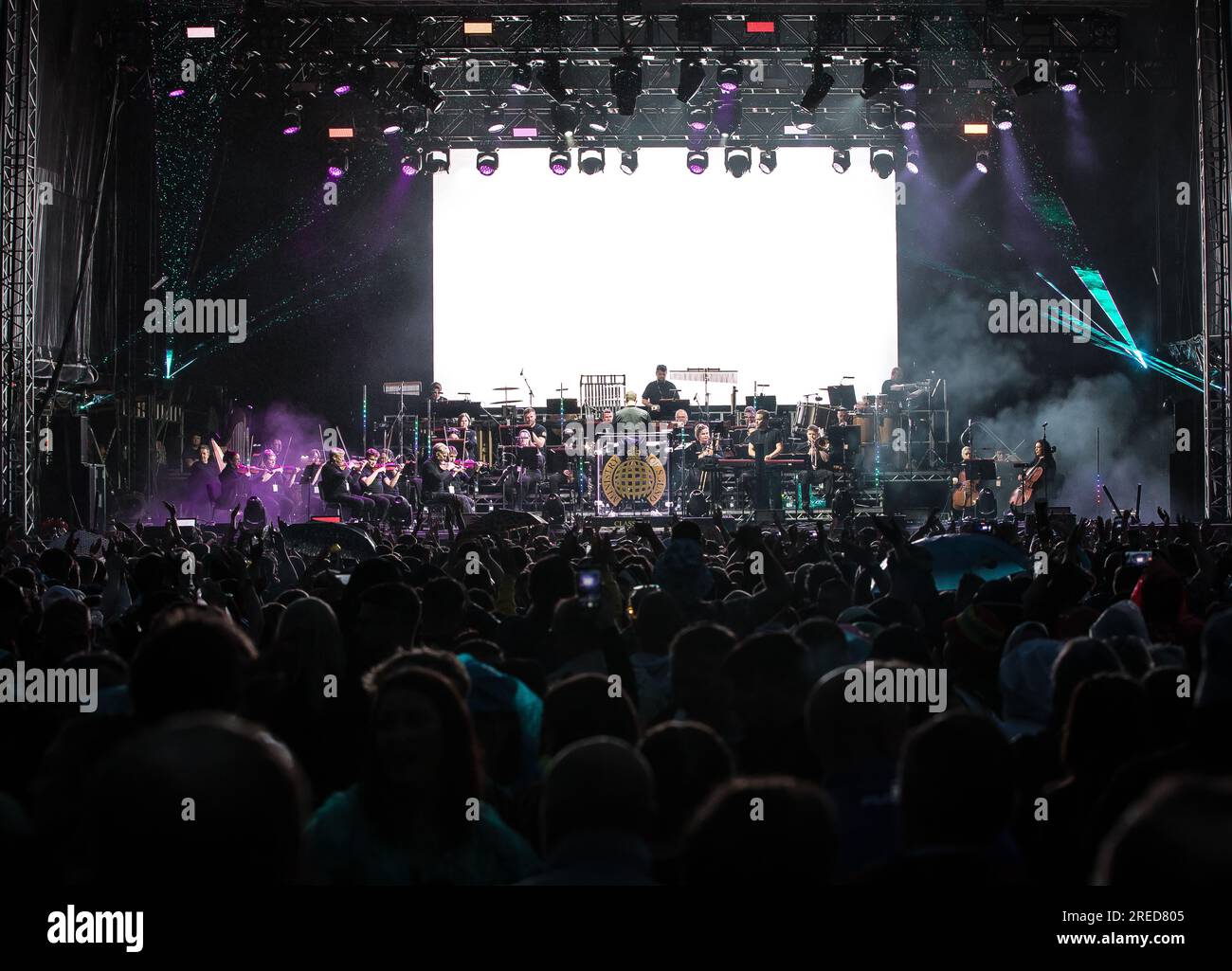 The Ministry of Sound Orchestra at Eirias Stadium in Colwyn Bay on 21st ...