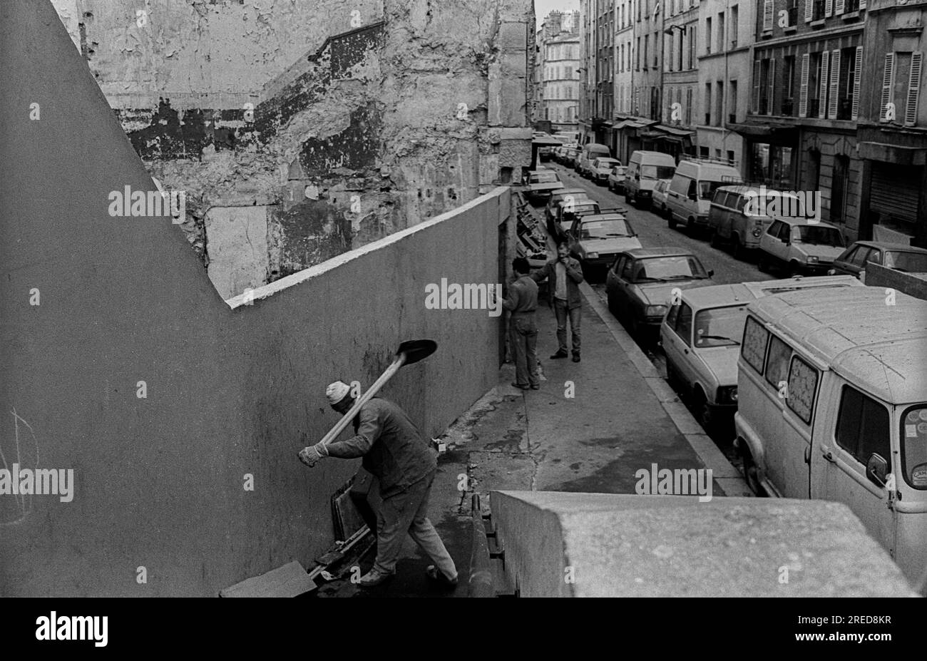 90s paris Black and White Stock Photos & Images - Alamy