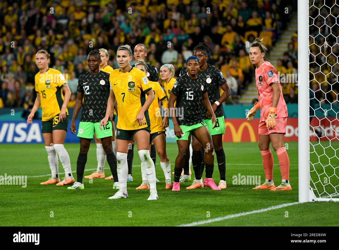 Corner kick australia 2023 hi-res stock photography and images - Alamy