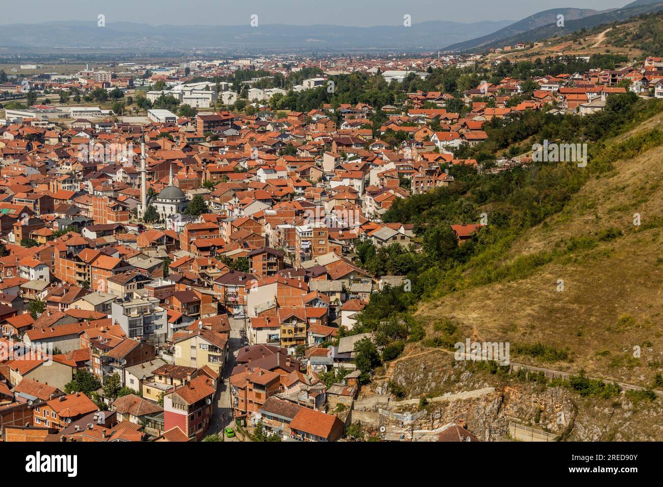 Aerial view of Prizren, Kosovo Stock Photo - Alamy
