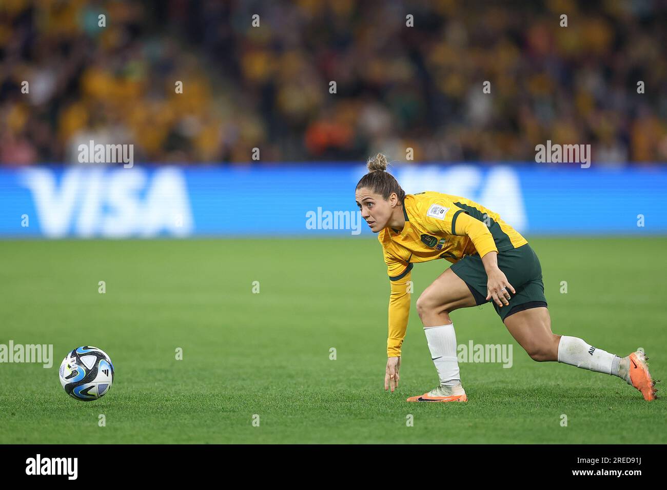 Katrina Gorry #19 of Australia in action during the FIFA Women's World ...