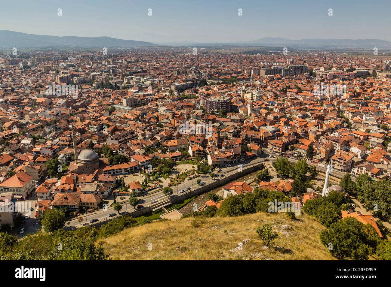 Aerial view of Prizren, Kosovo Stock Photo - Alamy
