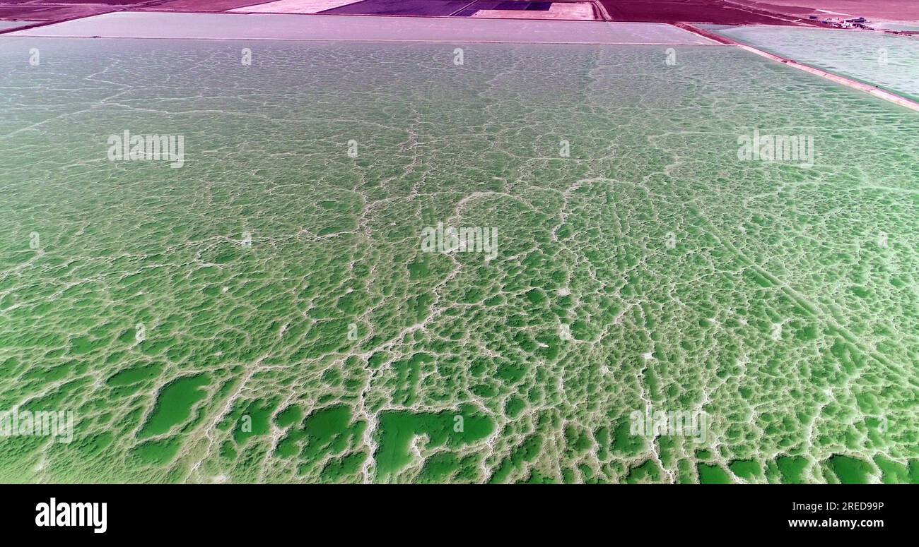 Mangya, China. 27th July, 2023. MANGYA, CHINA - JULY 20, 2023 - Aerial ...