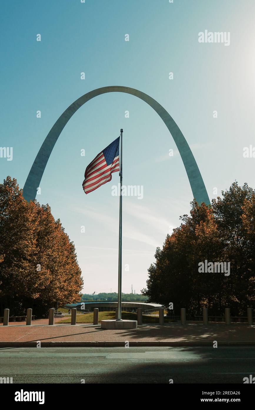 The St. Louis Arch in the United States of America Stock Photo - Alamy