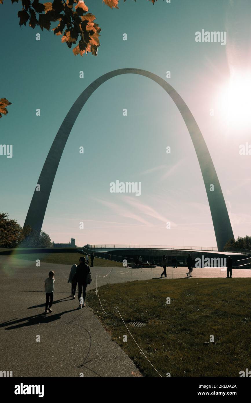 The St. Louis Arch in the United States of America Stock Photo - Alamy