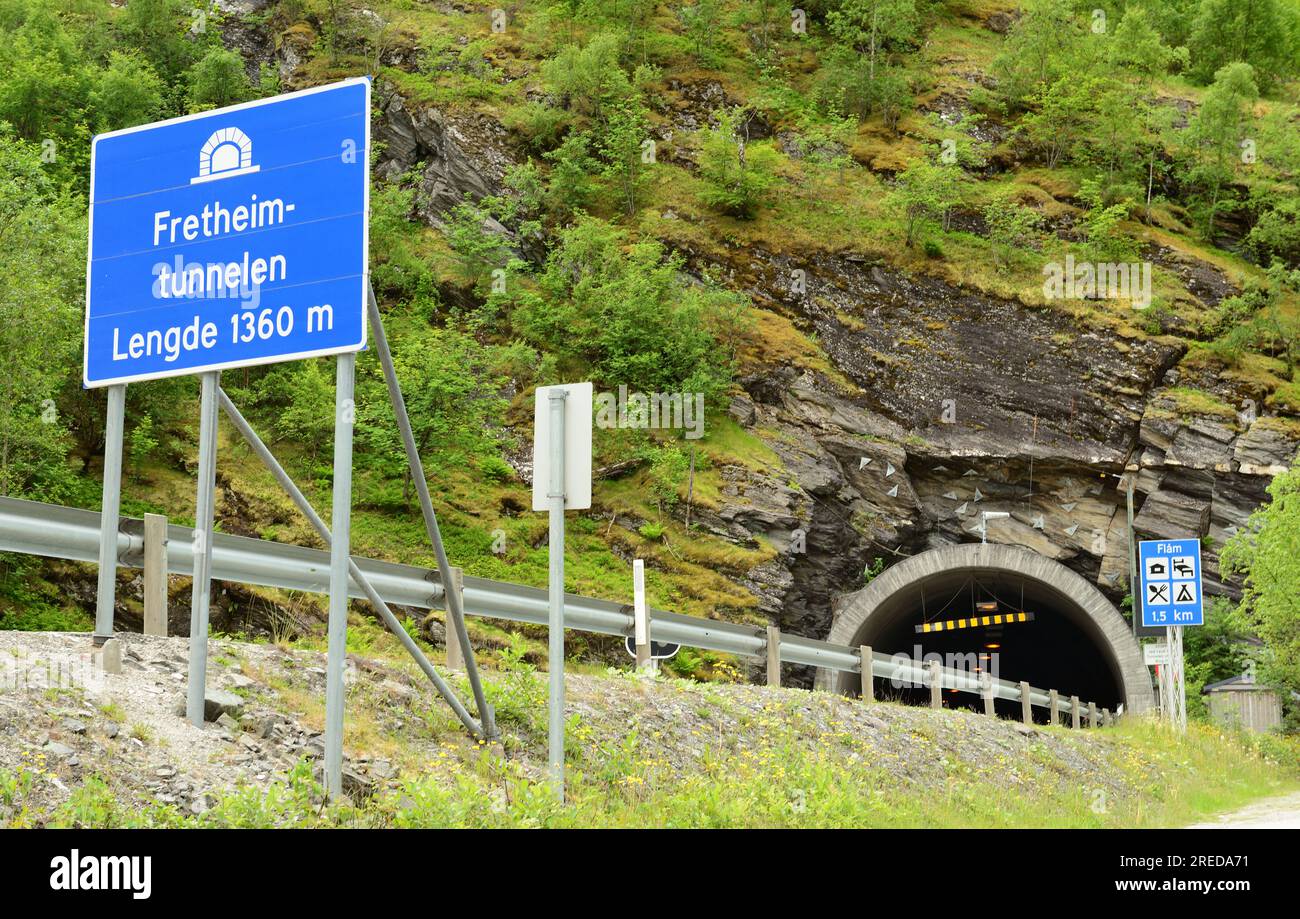 Fretheim tunnel hi-res stock photography and images - Alamy