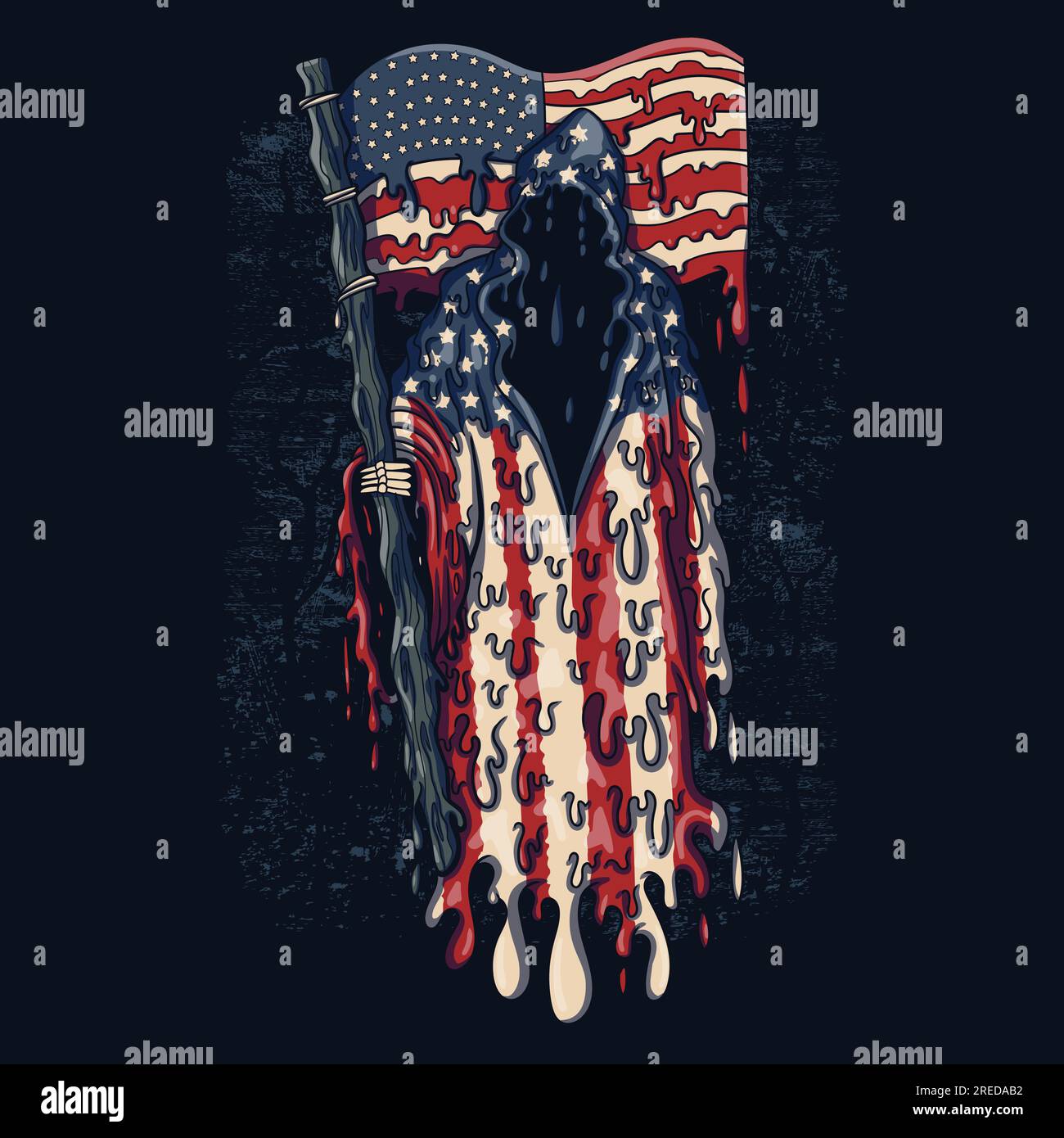 American reaper Stock Vector Images - Alamy