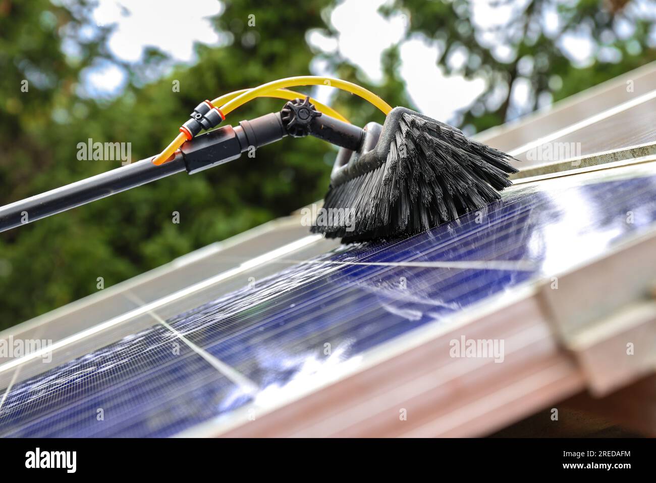 Photovoltaic panel solar water hi-res stock photography and images - Alamy