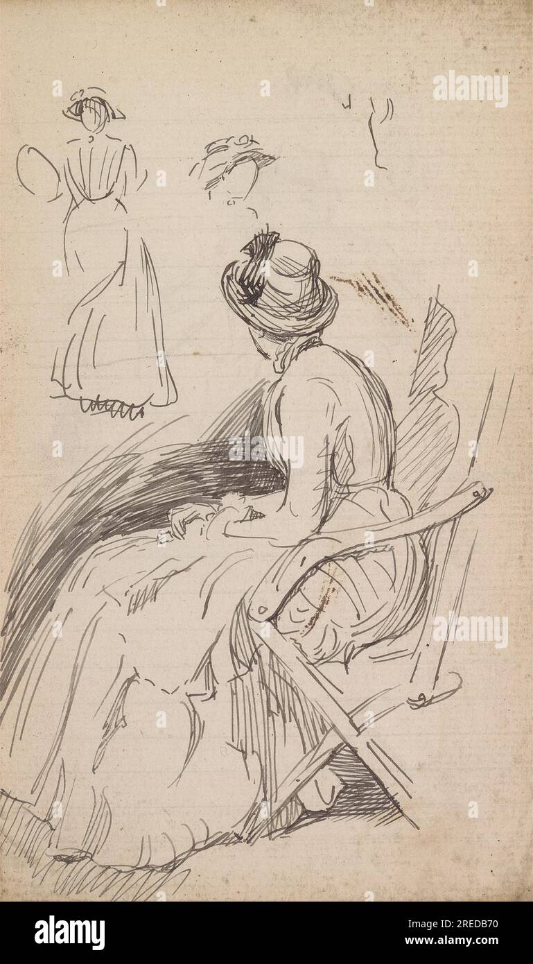 Sketchbook Drawing between 1846 and 1852 by Charles Keene Stock Photo ...