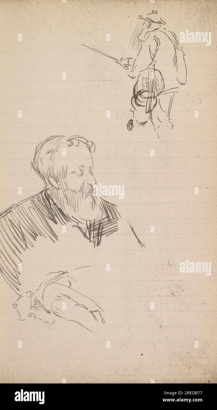 Sketchbook Drawing between 1846 and 1852 by Charles Keene Stock Photo ...