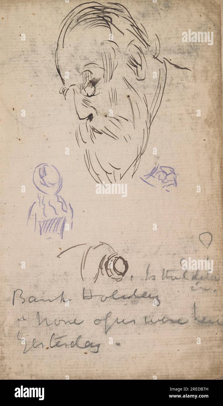 Sketchbook Drawing between 1846 and 1852 by Charles Keene Stock Photo ...