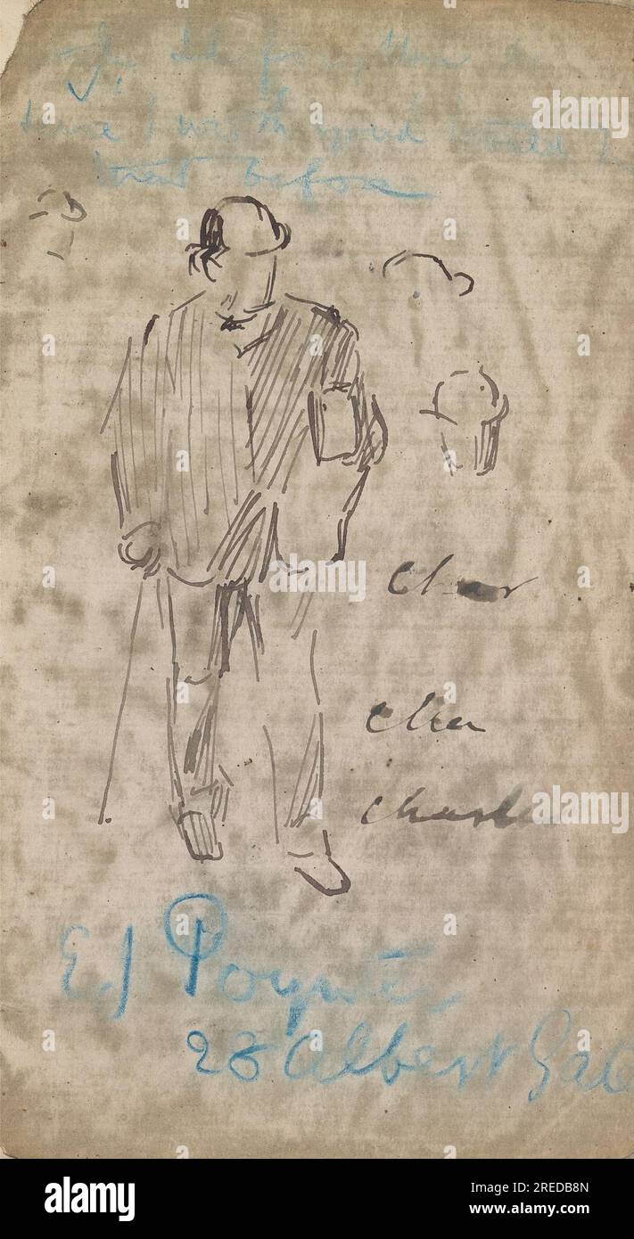 Sketchbook Drawing between 1846 and 1852 by Charles Keene Stock Photo ...