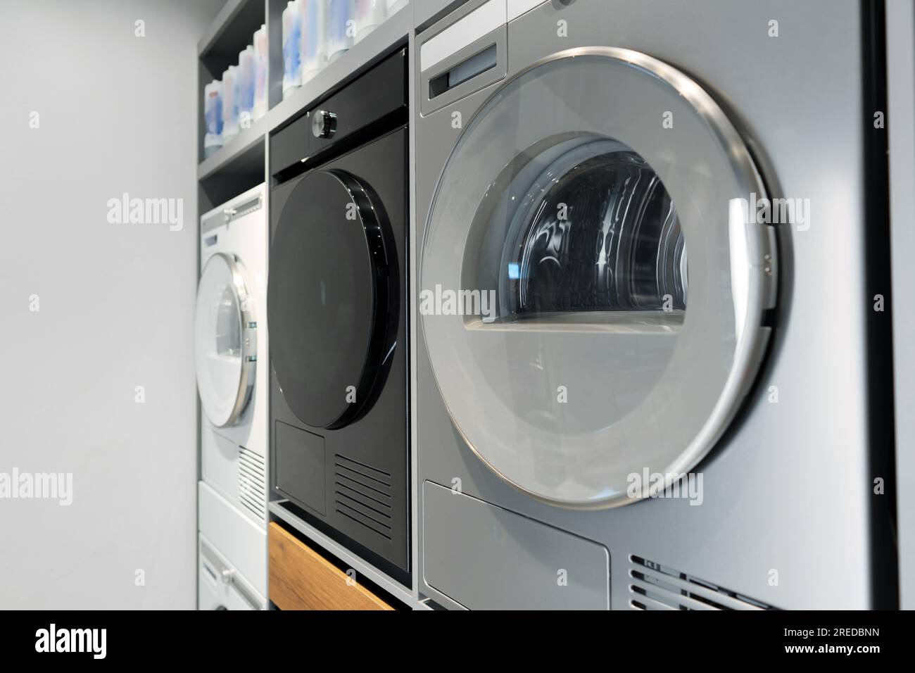 Washing machines and drying machines home appliance retail store ...