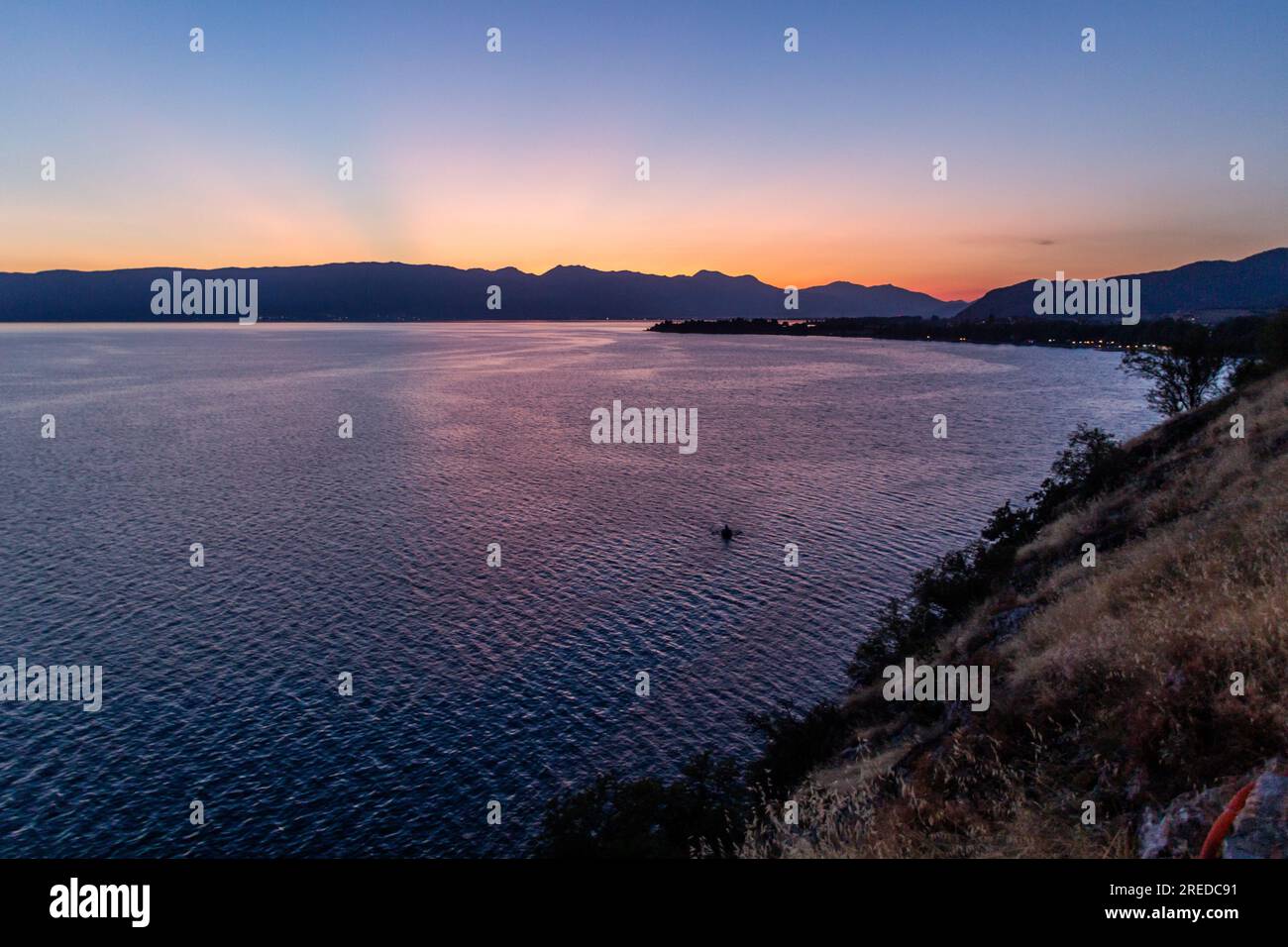 Ohrid evening hi-res stock photography and images - Alamy