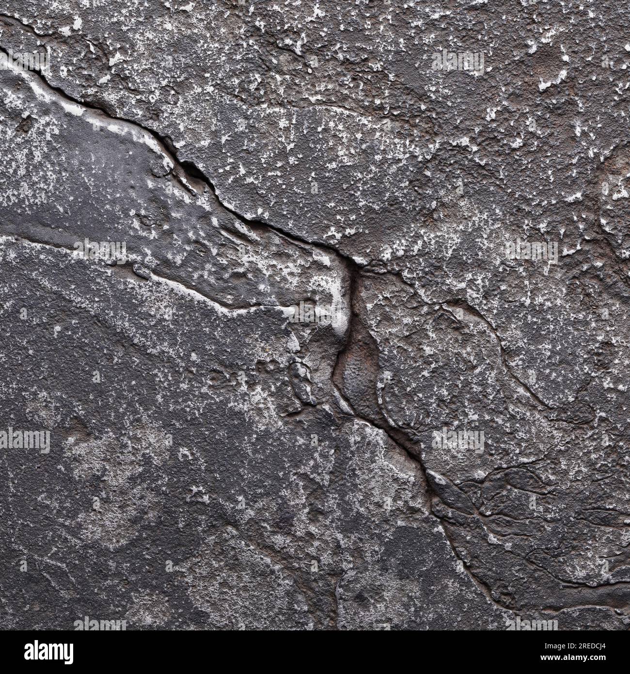 weathered metal texture with cracks and scratches. damaged steel ...