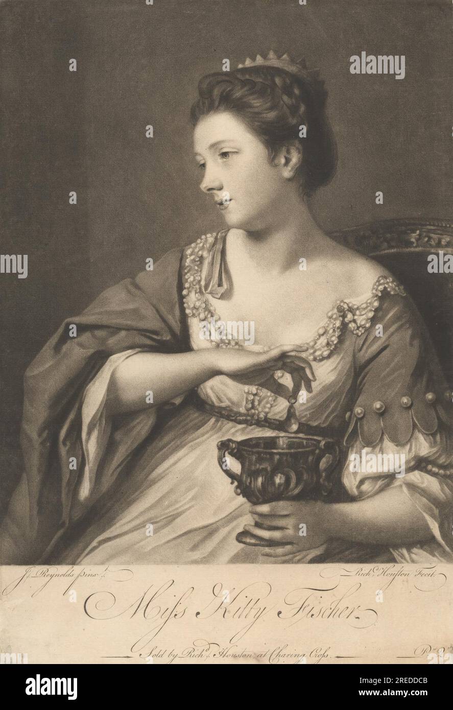 Miss Kitty Fischer by Richard Houston Stock Photo - Alamy