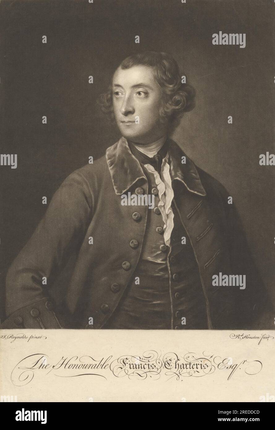 The Honble. Francis Charteris Esq. by Richard Houston Stock Photo - Alamy