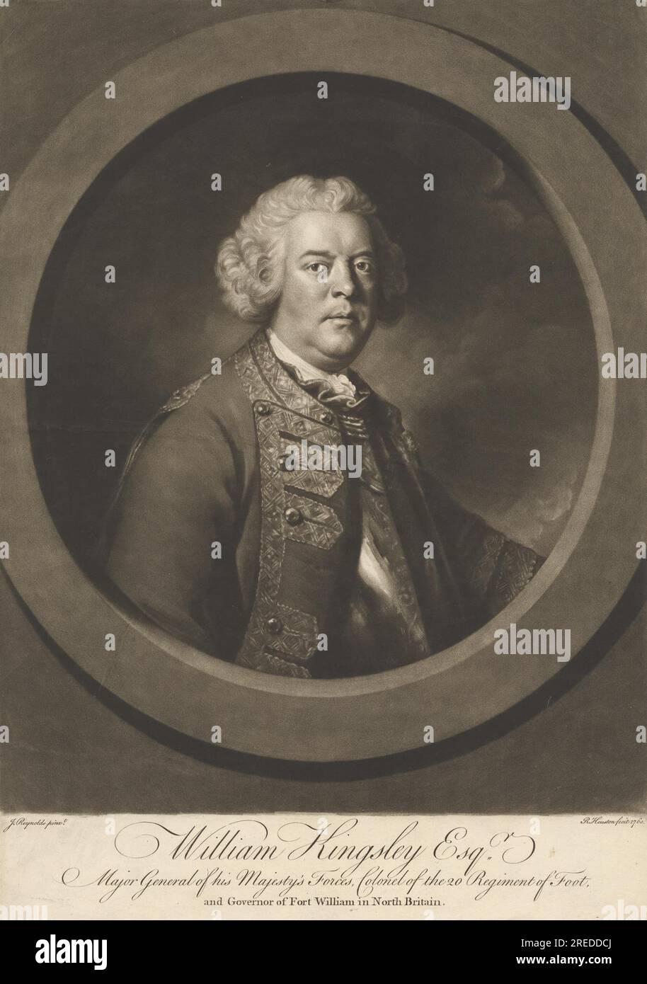 William Kingsley Esq., Major General of his Majesty's Forces, Colonel ...