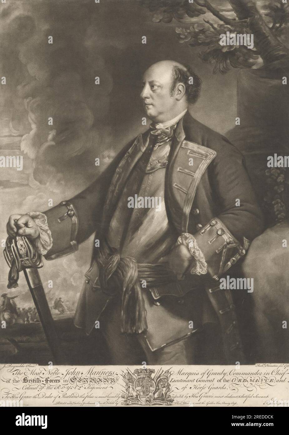 The Most Noble John Manners, Marquis of Granby, Commander in Chief of ...