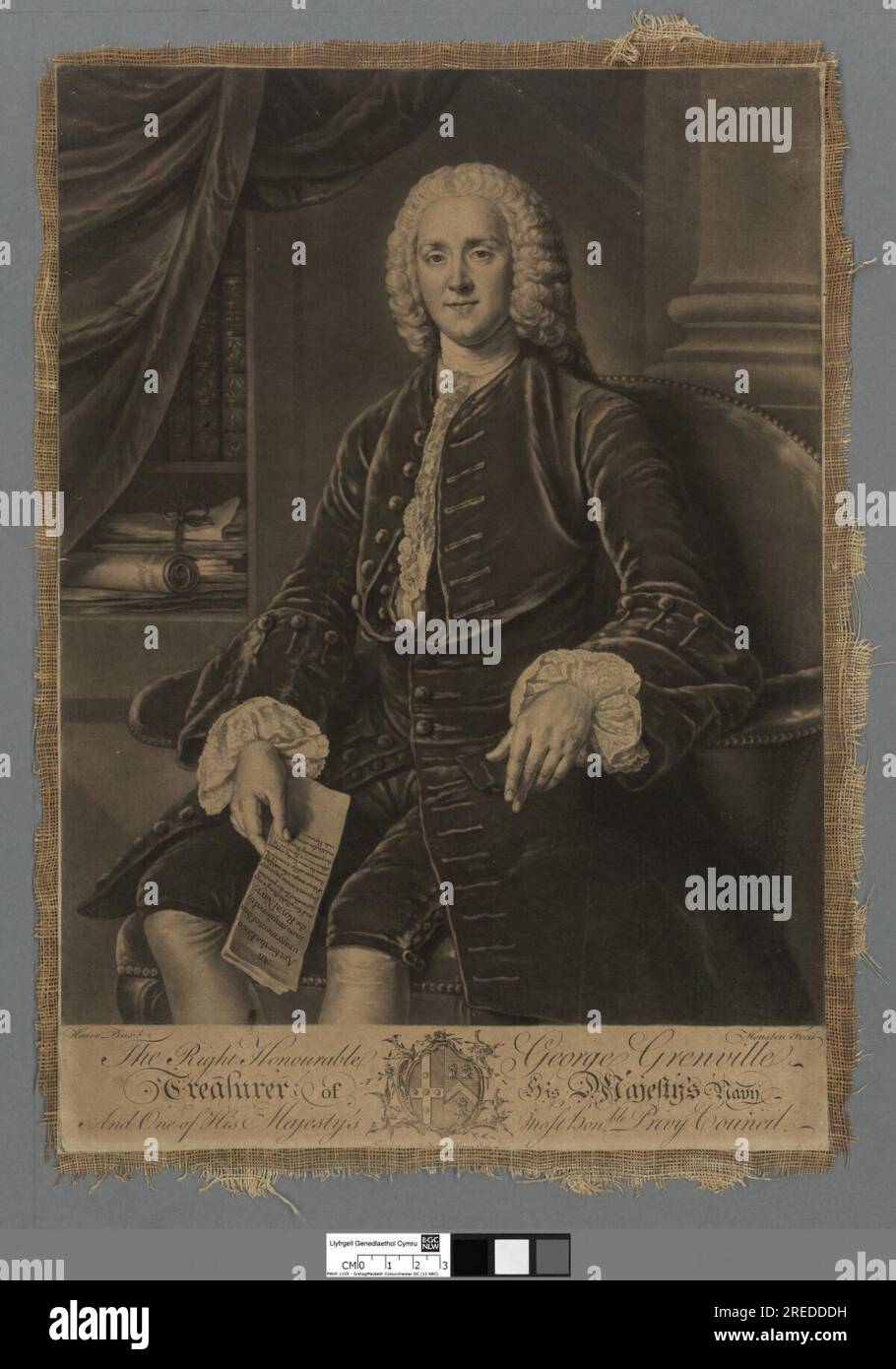 The Right Honourable George Grenville circa 1755 by Richard Houston ...