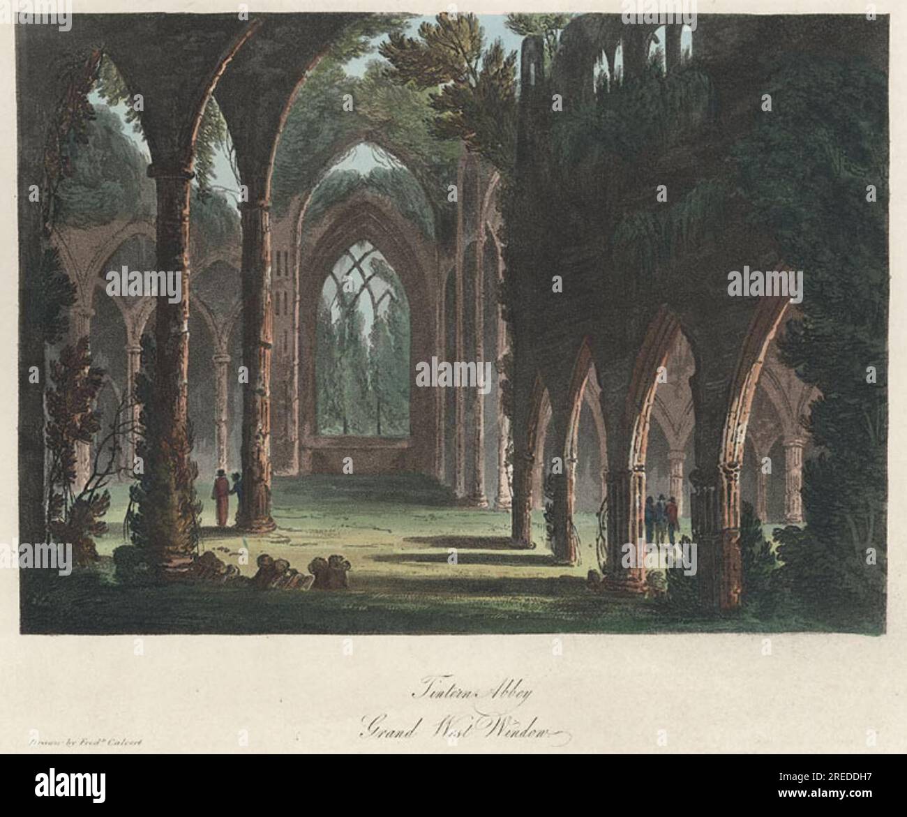 Tintern abbey west window hi-res stock photography and images - Alamy