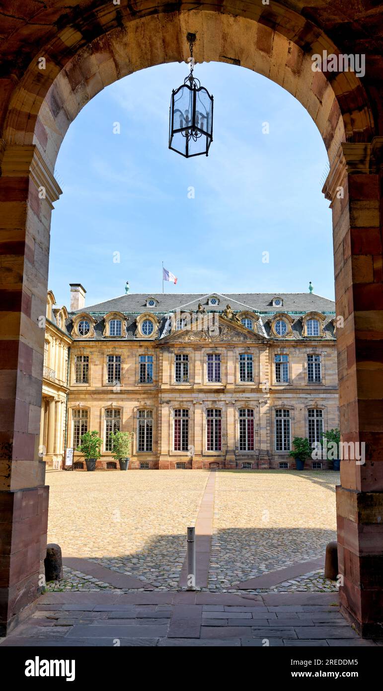 Strasbourg Alsace France. Palais Rohan Stock Photo - Alamy