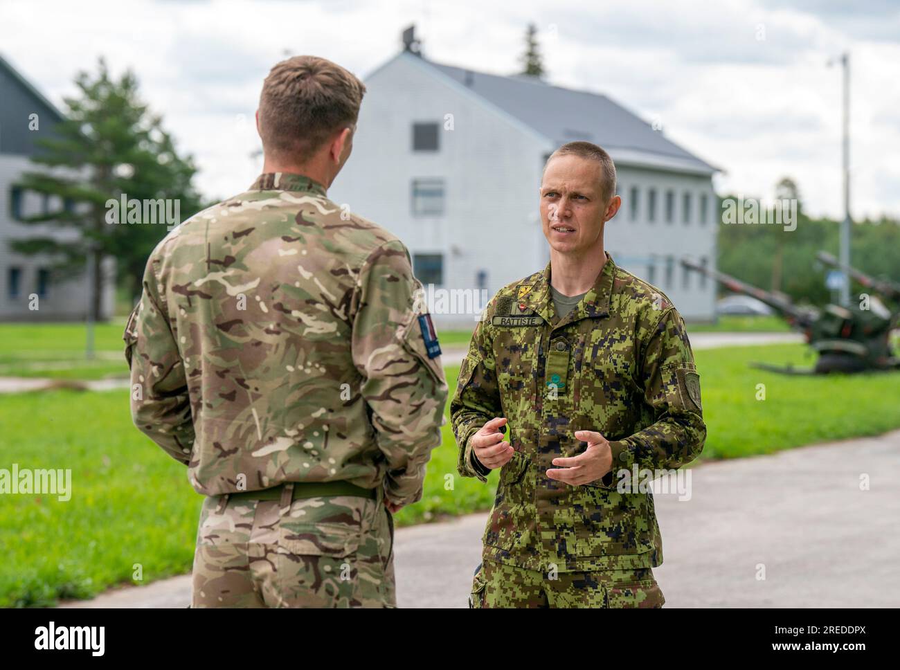 Major Tanel Rattiste, who is the Estonian Air Force’s deputy base ...
