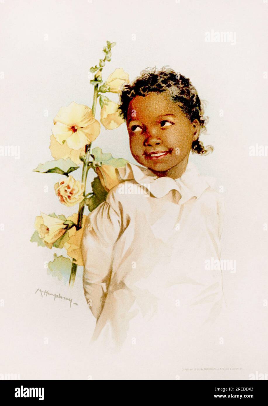 Victorian girl in soft pastel hues, a timeless portrayal of innocence ...